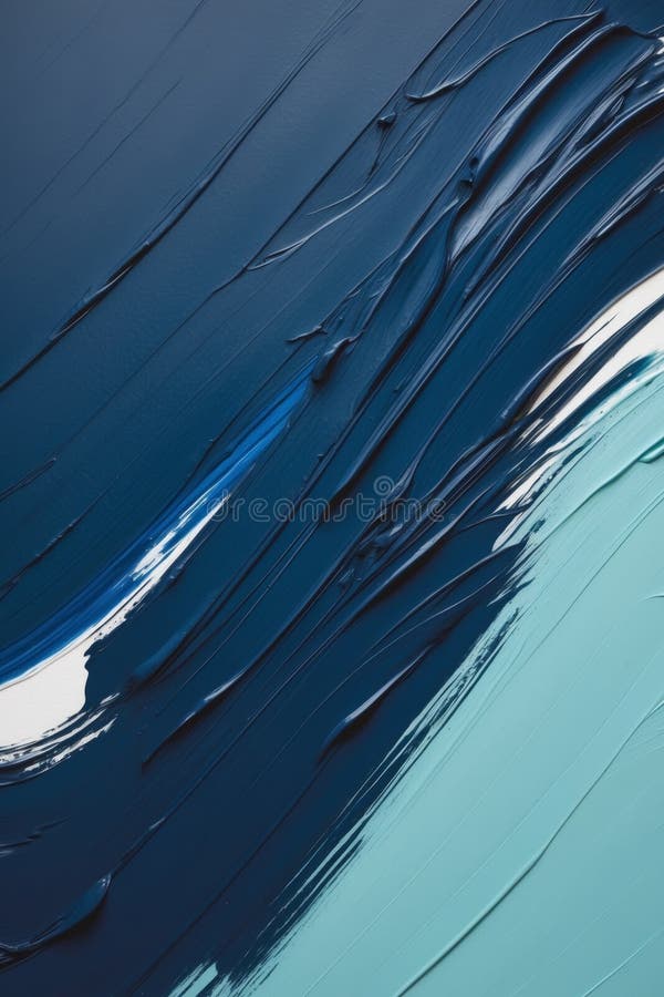 Dark Blue and Blue Background Smeared with Brushes. Stock Image - Image ...