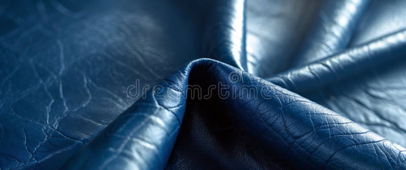Dark Blue Leather Texture May Be Use As History Stock Image - Image of ...