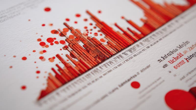 AI-Generated Data Visualization Stock Illustration - Illustration of ...