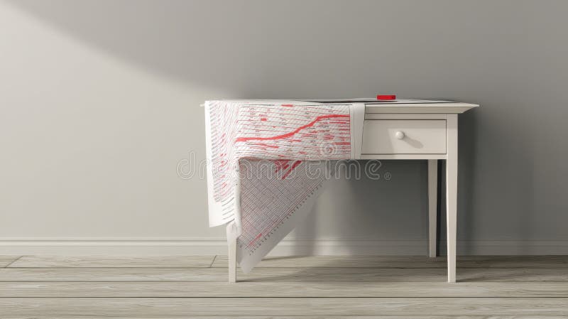 AI-Generated Data Visualization Stock Illustration - Illustration of ...