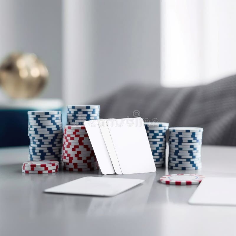 Ai Generated. Deck of Playing Cards Mockup of Playing Cards on White ...