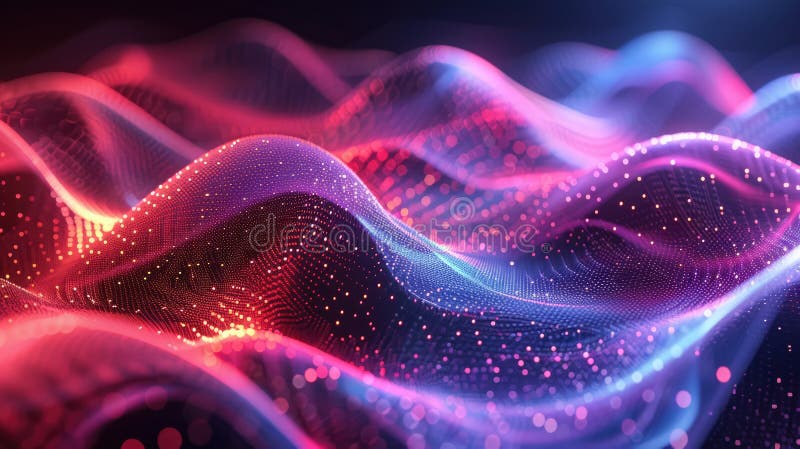 AI-Generated Digital Abstraction with Copy Space for Modern Designs ...