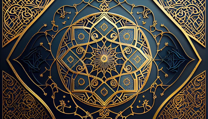 Islamic Blue Colors Stock Illustrations – 2,361 Islamic Blue Colors ...