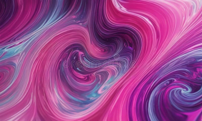 A Pink and Blue Swirl Pattern is Displayed on a Pink and Blue Surface ...