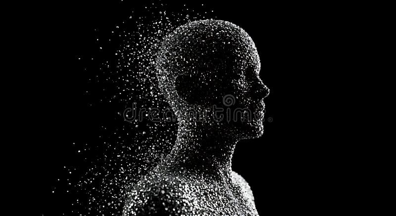 AI-Generated Disintegrating Human Form: a Study in Digital ...