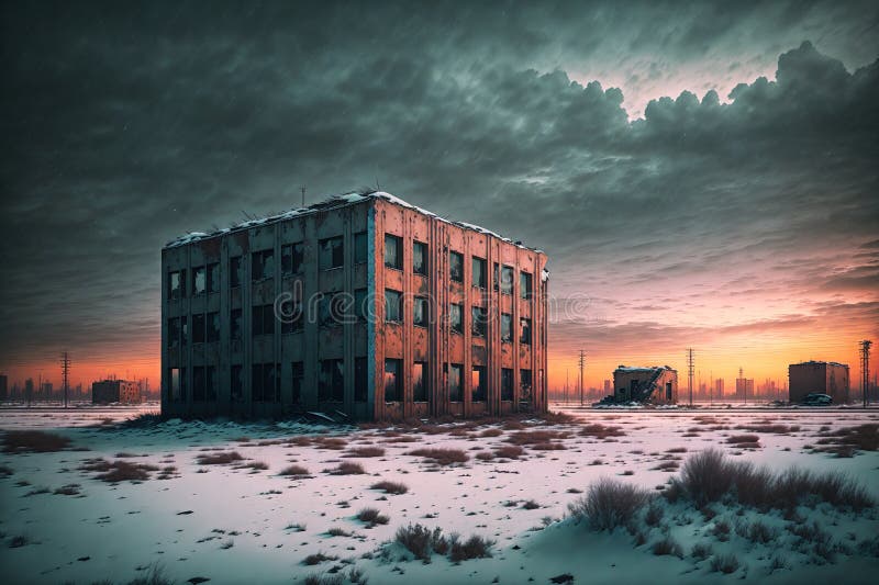 Abandoned Metropolis Stock Illustrations – 238 Abandoned Metropolis ...