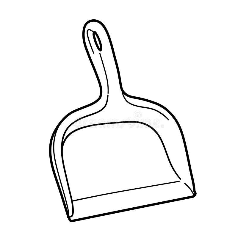 AI-Generated Dustpan Illustration Stock Illustration - Illustration of ...