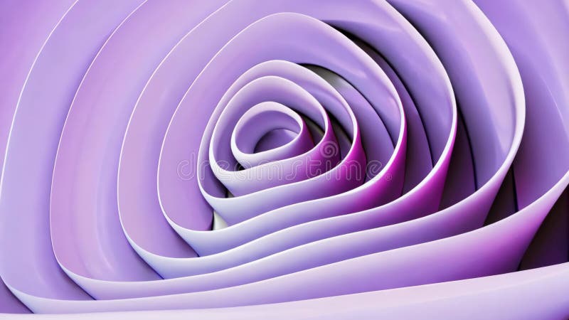 AI Generated Abstract Purple Spiral with Gradient Layers 4k Background ...