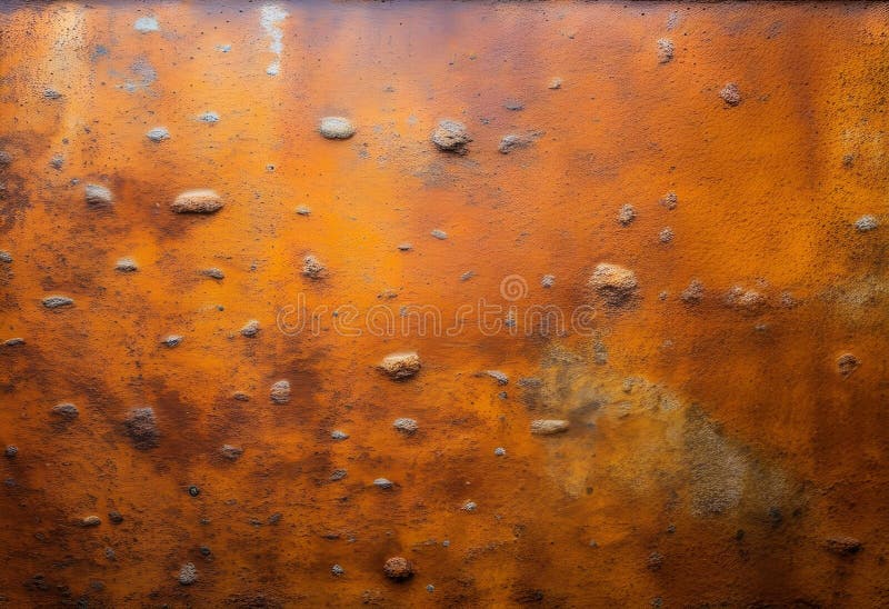 Empty Brown Rusty Stone or Metal Surface Texture. Long Banner Format ...