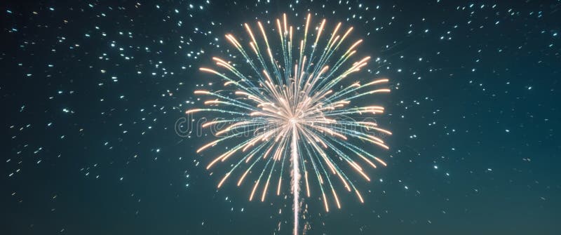 Exploding Falling Fireworks Stars Stock Photos - Free & Royalty-Free ...