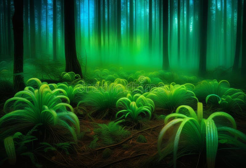 Exploring the Enigmatic Depths of a Lovecraftian Bioluminescent Forest ... Exploring the Enigmatic Depths of a Lovecraftian Bioluminescent Forest ...