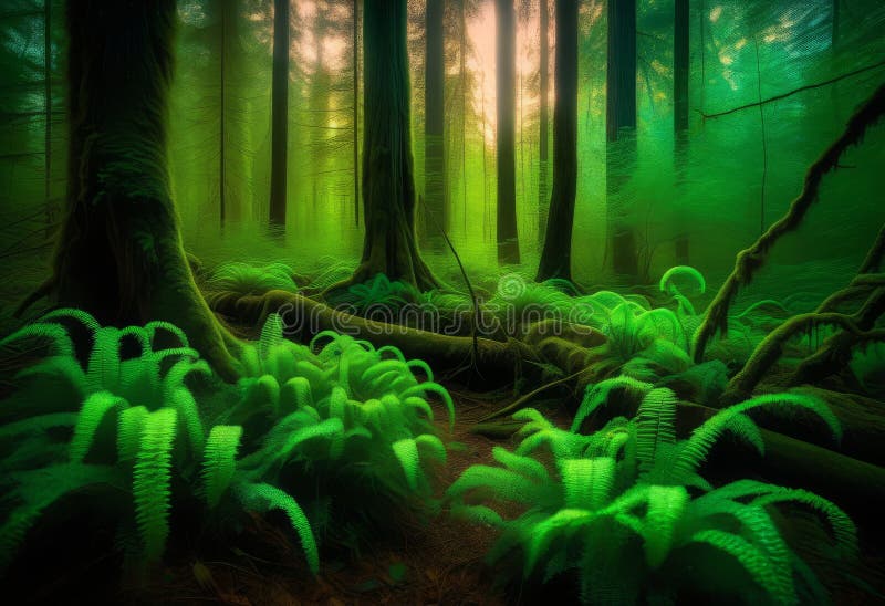 Exploring the Enigmatic Depths of a Lovecraftian Bioluminescent Forest ... Exploring the Enigmatic Depths of a Lovecraftian Bioluminescent Forest ...