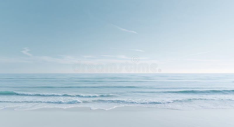 An Expressive Image Depicting the Vast and Powerful Ocean Stock Image ...