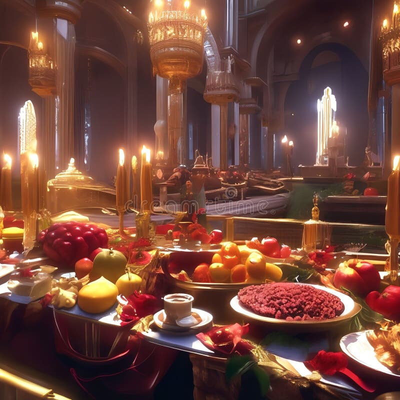 Ancient Feasts Stock Illustrations – 65 Ancient Feasts Stock ...