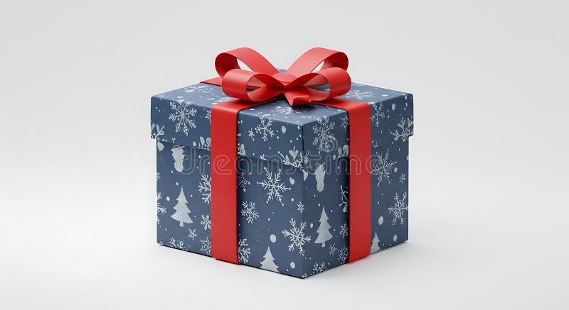 AI-Generated Festive Gift stock illustration. Illustration of ...