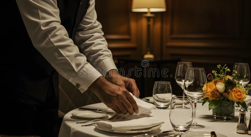 Dining Upscale Restaurant Classic Food Arrangement Stock Photos - Free ...
