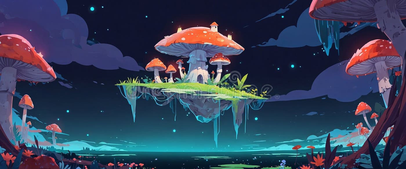 Cosmic Magic Mushroom Stock Illustrations 370 Cosmic Magic Mushroom Stock Illustrations