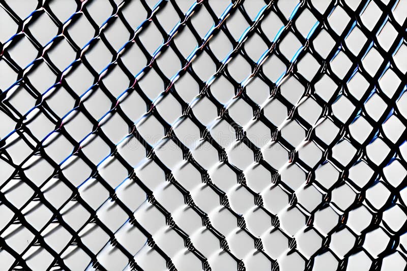 AI Generated Full Frame Background of Metallic Wire Mesh Stock ...