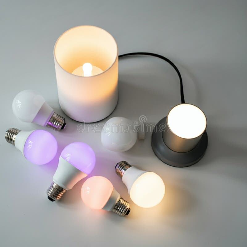 AI Generated Glowing Light Bulb Representing Innovation and ...