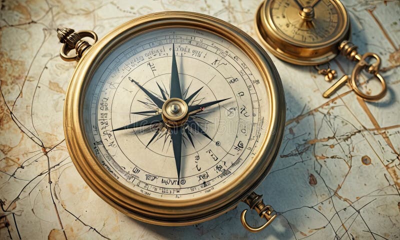 Compass Dial Needle Stock Illustrations – 82 Compass Dial Needle Stock ...