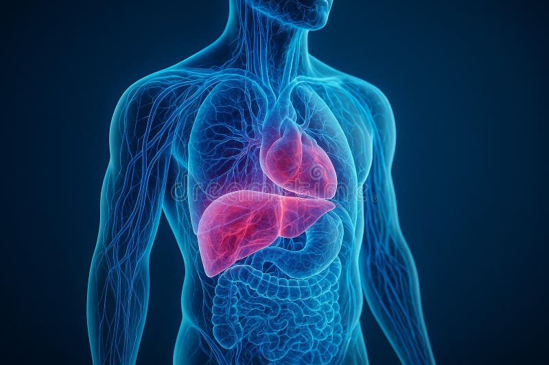 AI Generated High Resolution Digital Image of Male Torso Showing ...