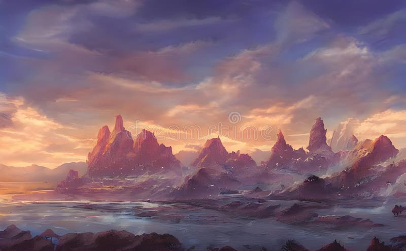 Ai Generated Hyper-realistic View of Rocky Mountains Under the Cloudy ...