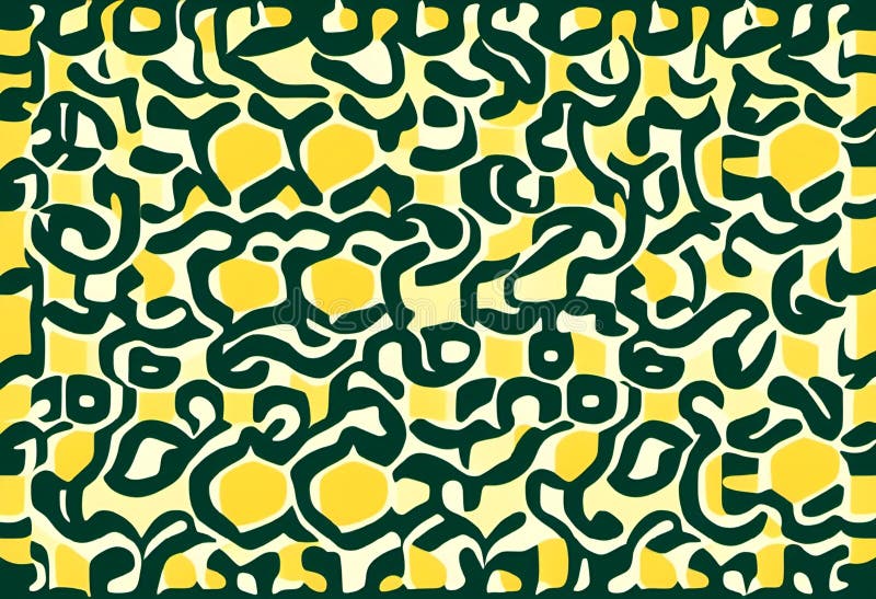 AI Generated Illustration of an Abstract Mosaic Surface with a Pattern ...