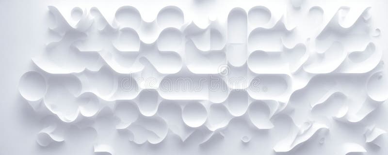 AI Generated Illustration of an Abstract Textured White Background for ...