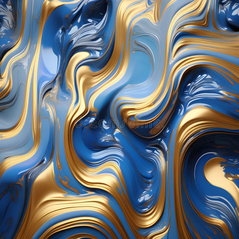 AI Generated Illustration of an Abstract Wallpaper Showcases Swirling ...