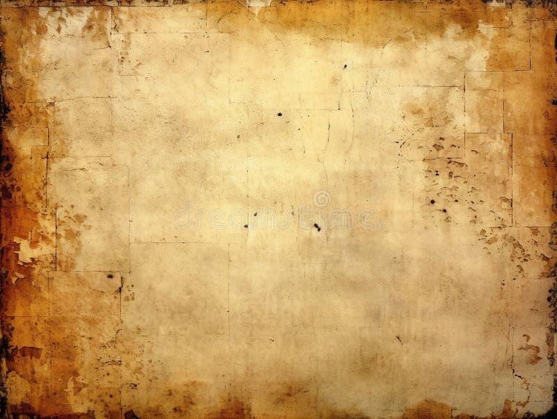 AI Generated Illustration of an Aged and Weathered Paper with a Copy ...
