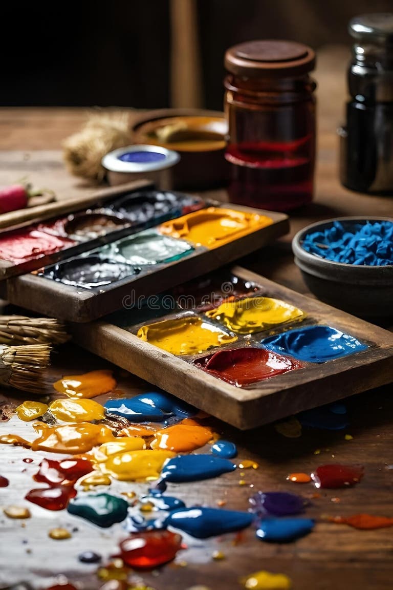 Assorted Paints Stock Illustrations – 223 Assorted Paints Stock ...