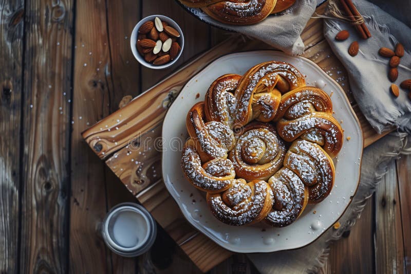 AI Generated Illustration of Assorted Pastries Arranged on a Table ...