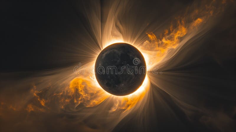 AI Generated Illustration of a Beautiful Realistic Image of a Solar ...