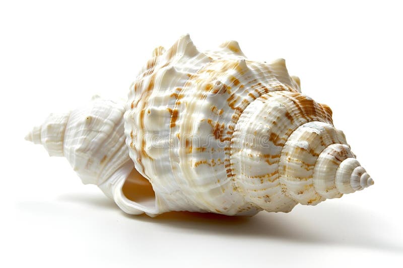 AI-generated Illustration of a Beautiful Seashell with Intricate ...