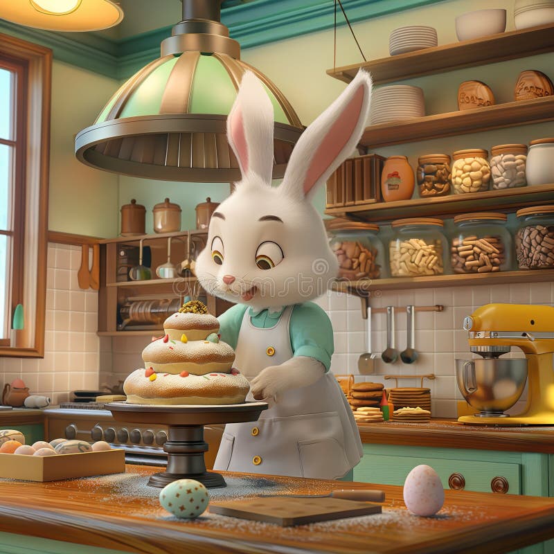 Chef Bunny Cartoon Stock Photos - Free & Royalty-Free Stock Photos from ...