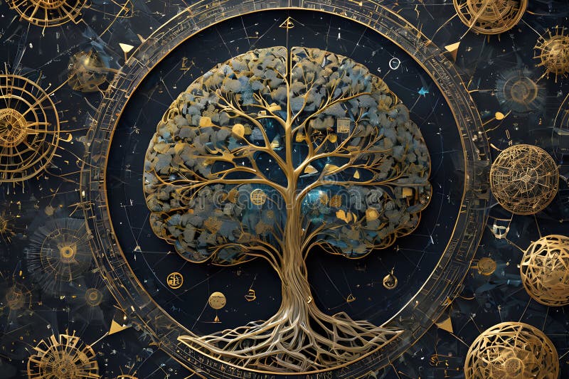 AI Generated- Illustration for the Concept of Mathematical Marvels ...