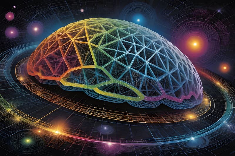 AI Generated- Illustration for the Concept of Mathematical Marvels ...