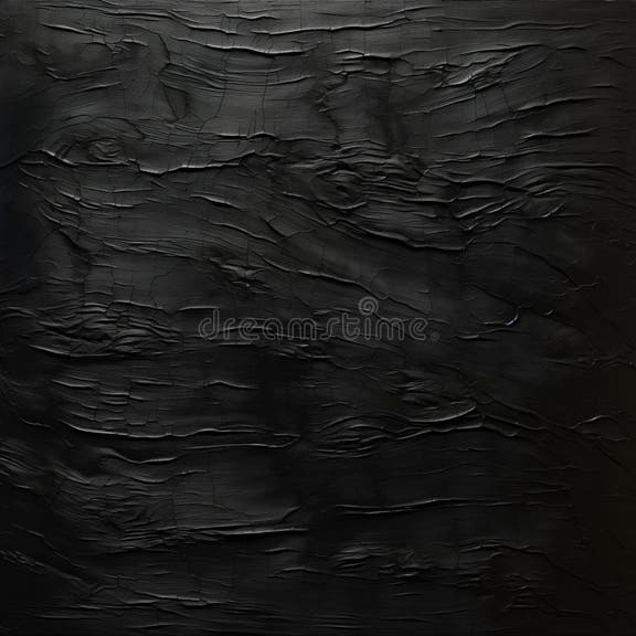 AI Generated Illustration of a Deep Black Textured Surface Stock ...