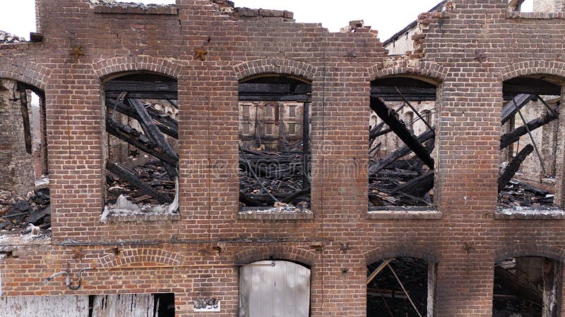 The Old Brick Building is Demolished Down and the Fire Hydrant is Next ...