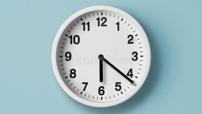 AI Generated Illustration Design of Analog Animation Wall Clock ...