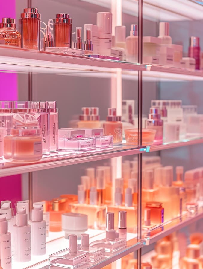 AI-generated Illustration of a Diverse Collection of Cosmetics ...