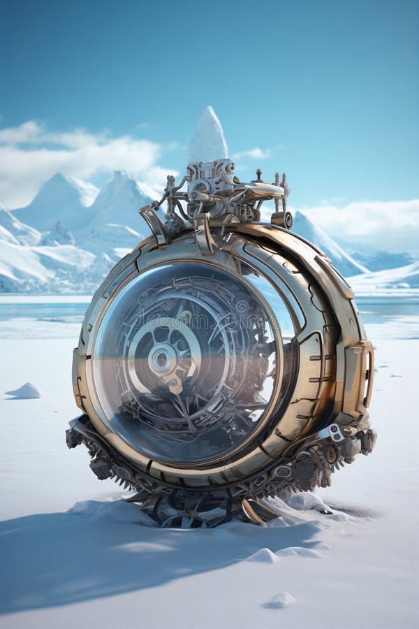 AI Generated Illustration of an Enigmatic Celestial Object Situated on ...