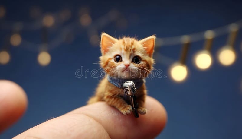 Adorable Tiny Kitten with Comical Expressions, Meme Content, Cat on ...