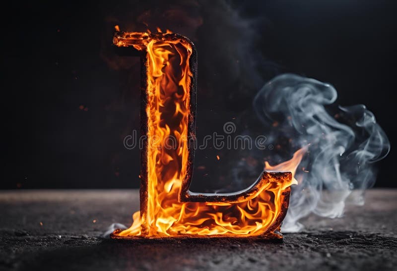 L Letter Flames Stock Illustrations – 124 L Letter Flames Stock ...