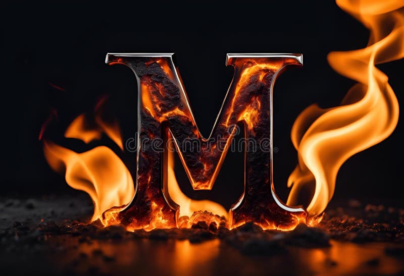M Letter Flames Stock Illustrations – 210 M Letter Flames Stock ...