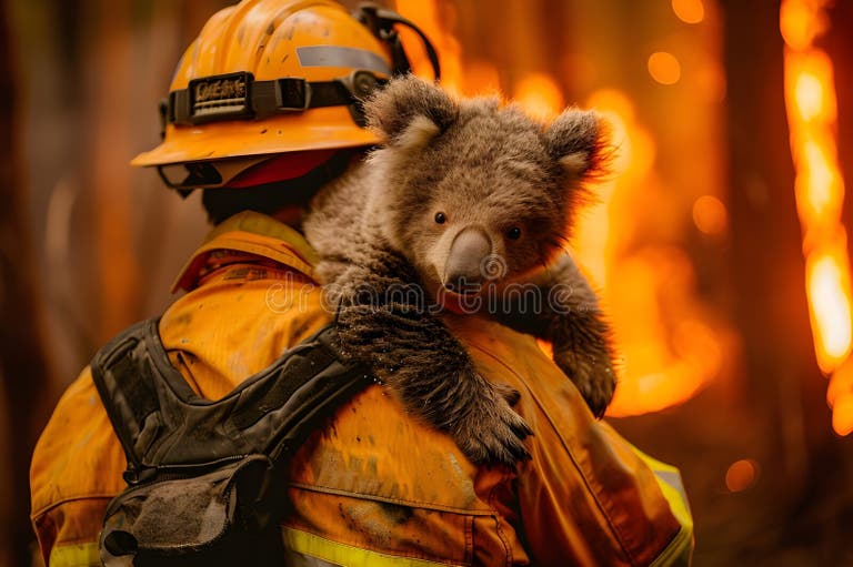 Firefighter Koala Stock Illustrations – 68 Firefighter Koala Stock ...