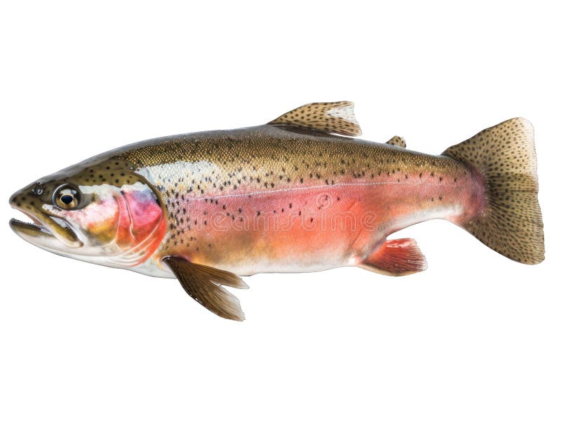 AI Generated Illustration of a Freshwater Fish with Unique, Brightly ...