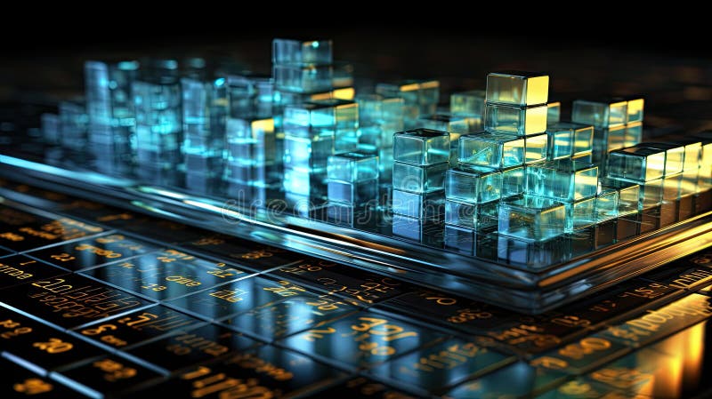 An Impressive Display of Something Stock Illustration - Illustration of ...