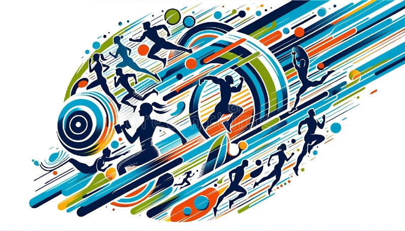 AI Generated Illustration of a Group of Individuals Engaging in a ...