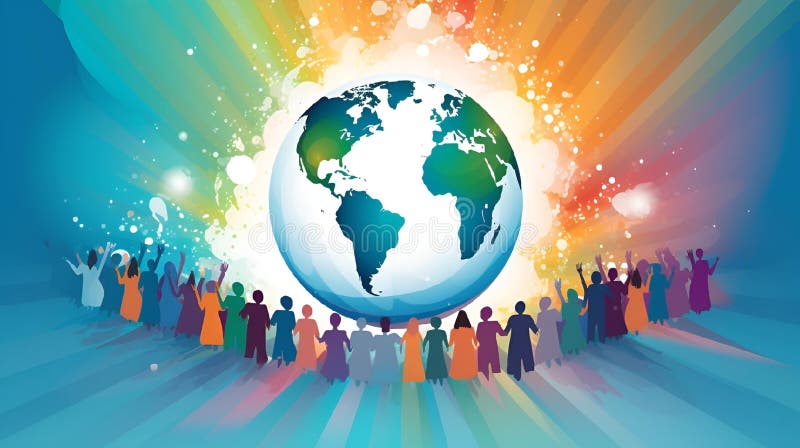 AI-generated Illustration of a Group of People in Formal Attire ...